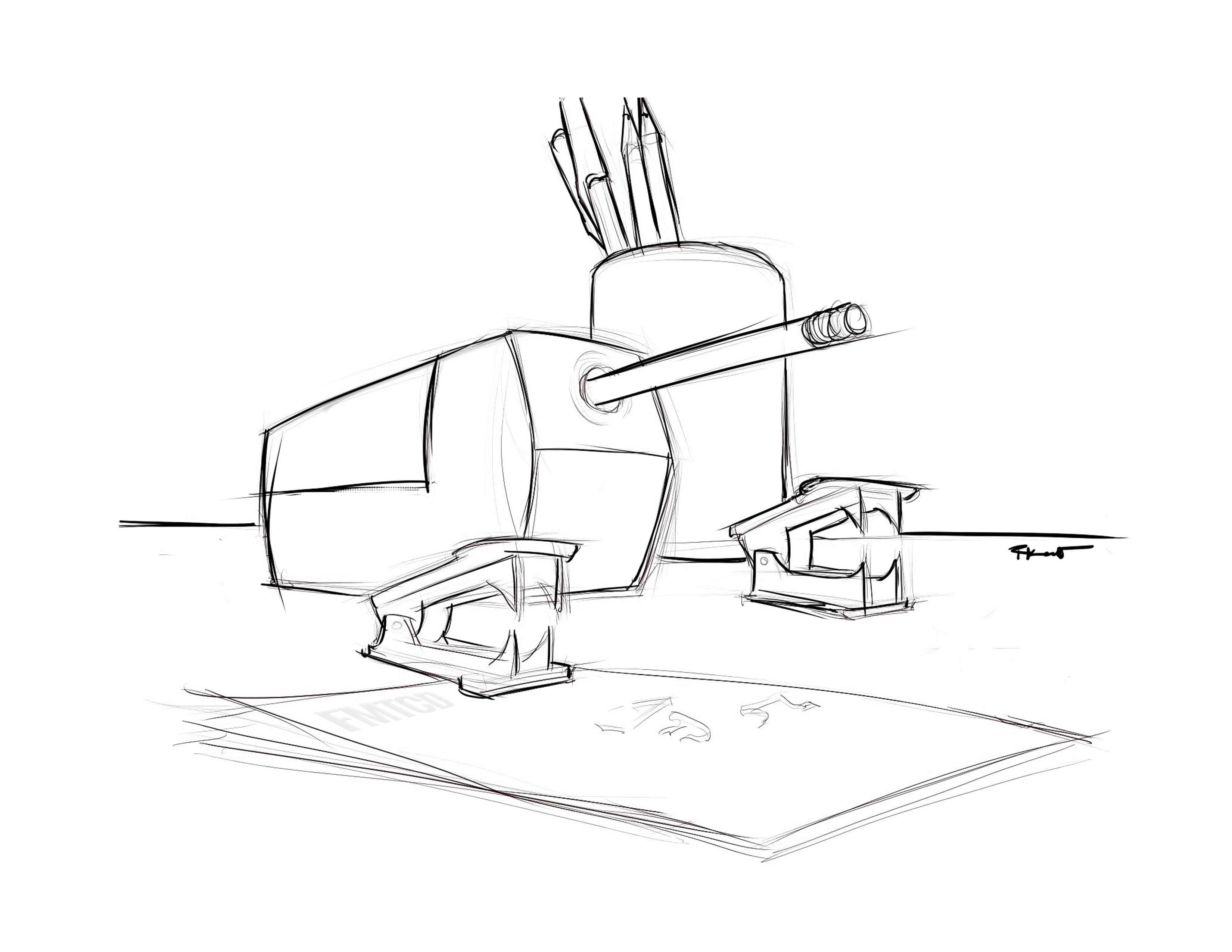Sharpener Coloring Page – follow me to certain doom