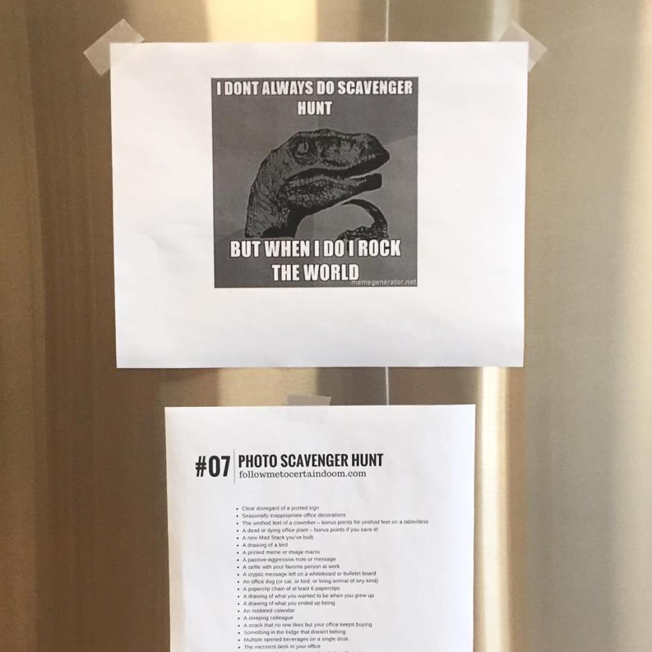 Week 7 Highlights – follow me to certain doom