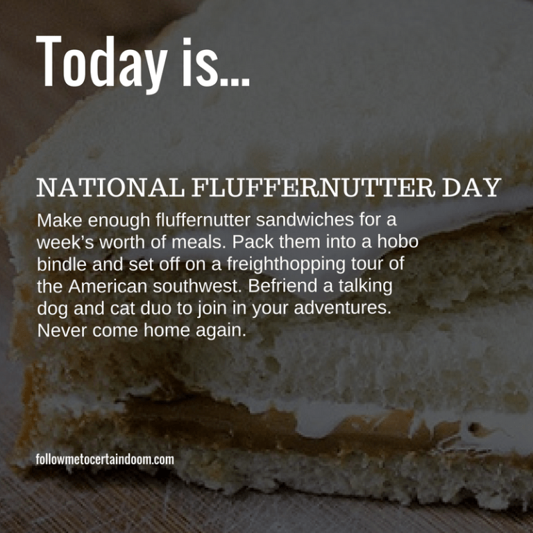 How to Celebrate This Week’s ‘National Days’: Oct. 2-8, 2016 – follow ...